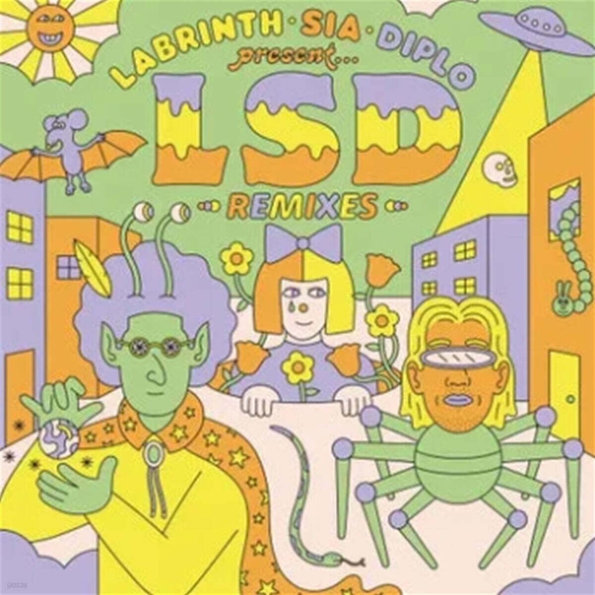 LSD - Labrinth, Sia & Diplo present... LSD Remix [클리어 퍼플 컬러 LP] - 예스24