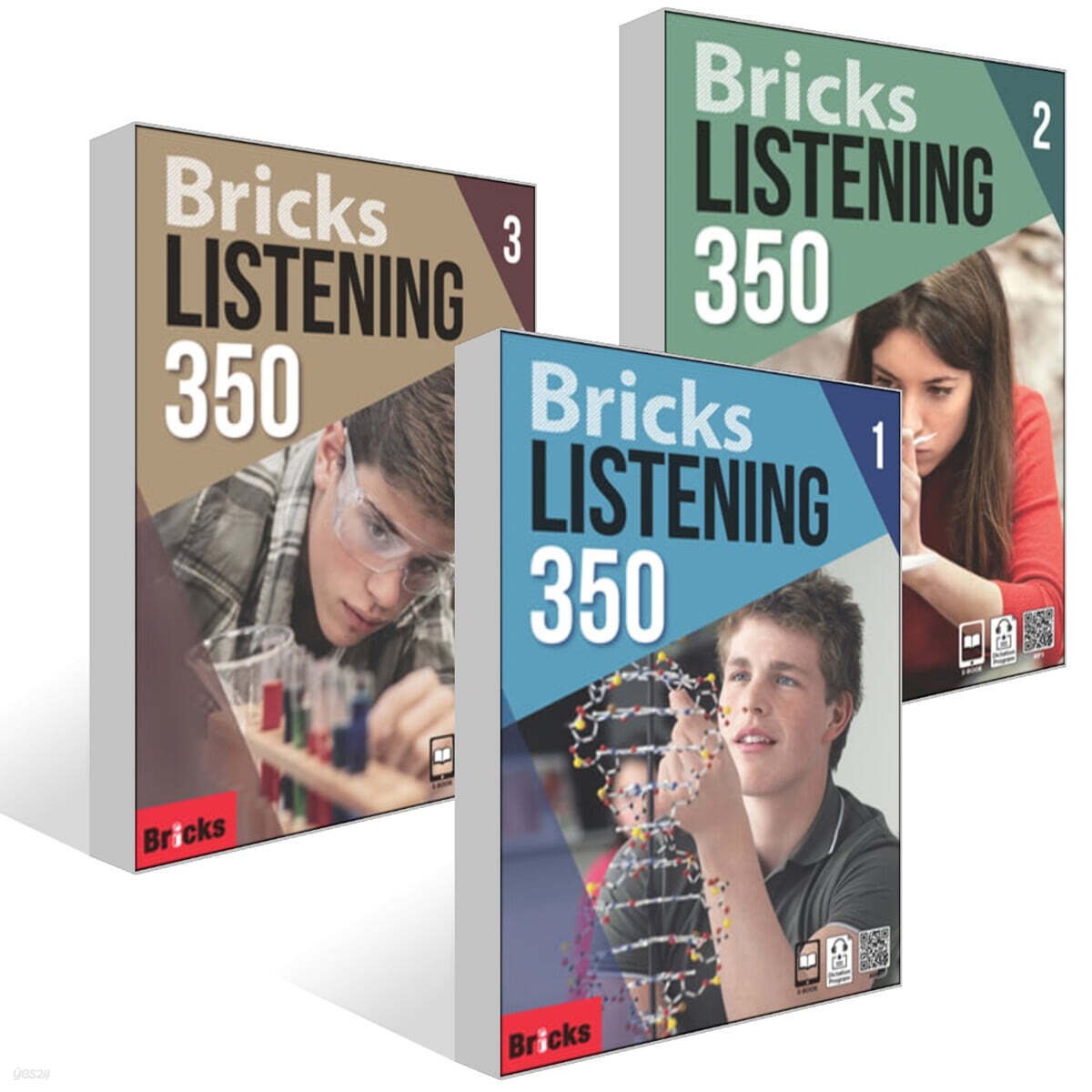 Bricks Listening 350- 1~3권 세트 - 예스24