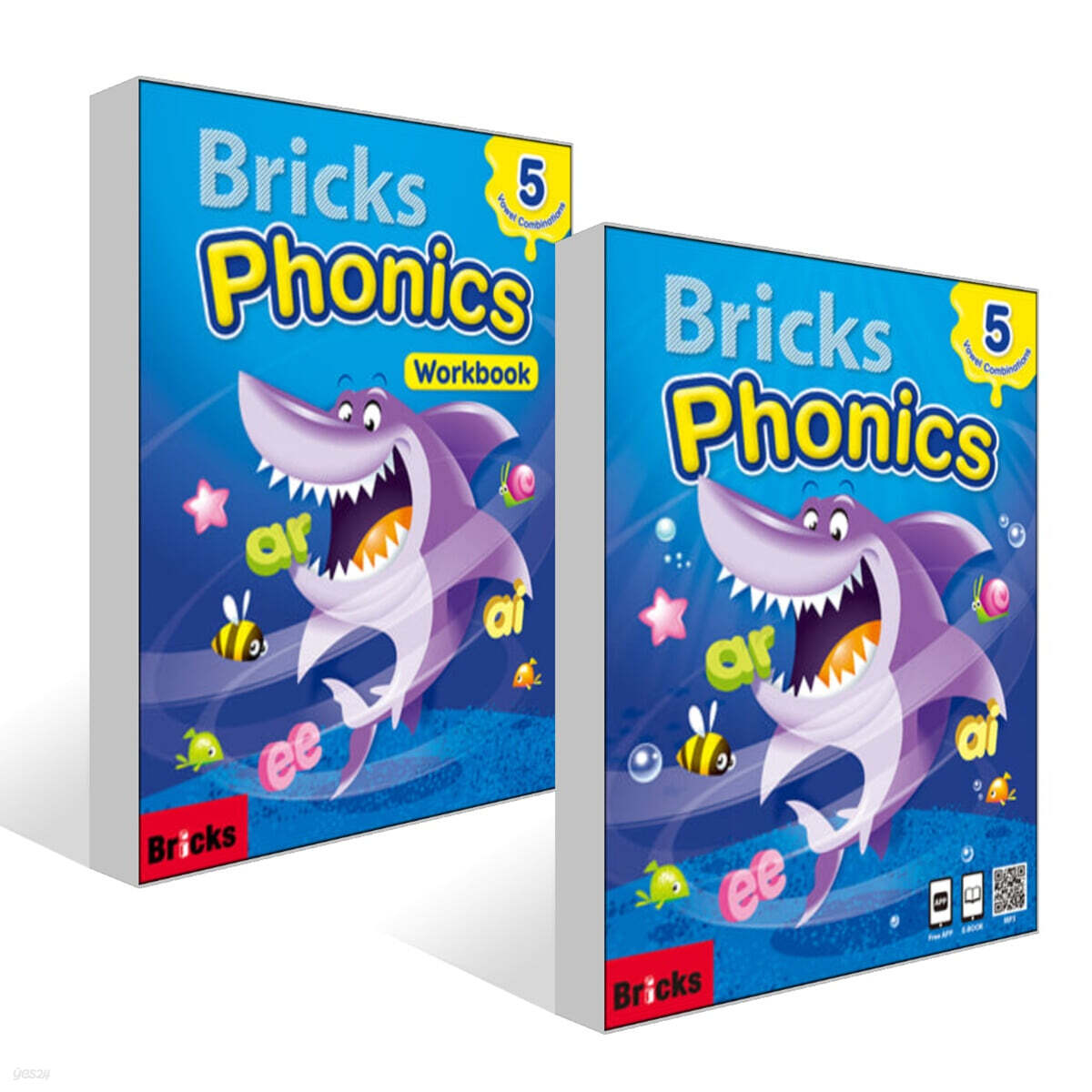 Bricks Phonics 5 : Student Book + Workbook 세트 - 예스24