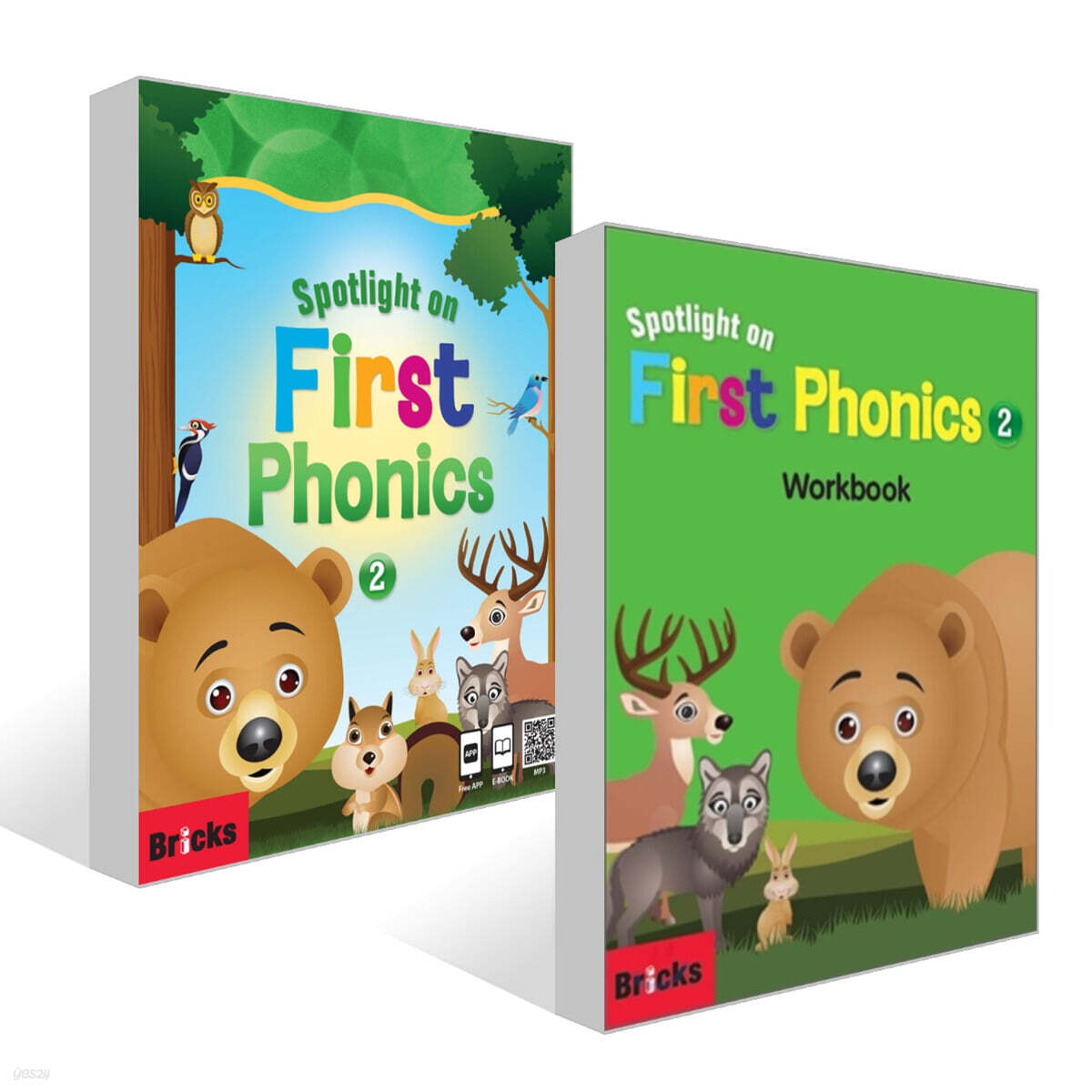 Spotlight on First Phonics 2 : Student Book + Workbook 세트 - 예스24