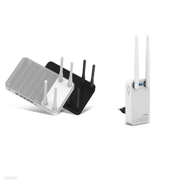 IPTIME AX3000SM ＋ EXTENDER-N300 기가비트 인터넷 무선 유무선 와이파이 공유기 증폭기 패키지 - 예스24