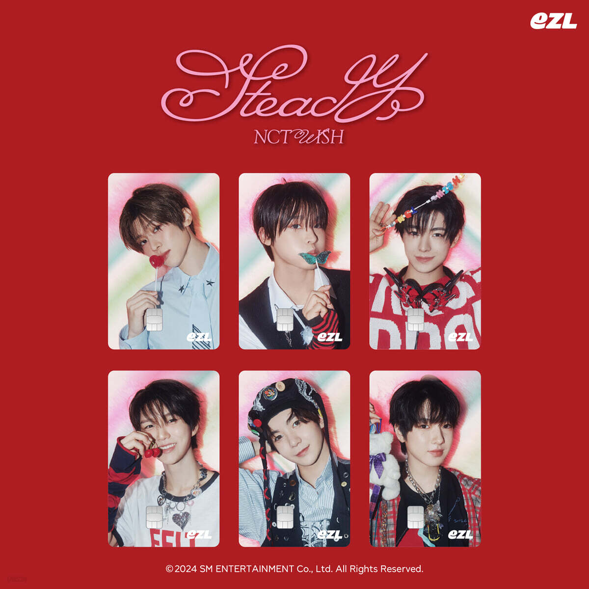 엔시티 위시 (NCT WISH) - Steady EZL 홀로그램 교통카드 [재희 ver.] - 예스24