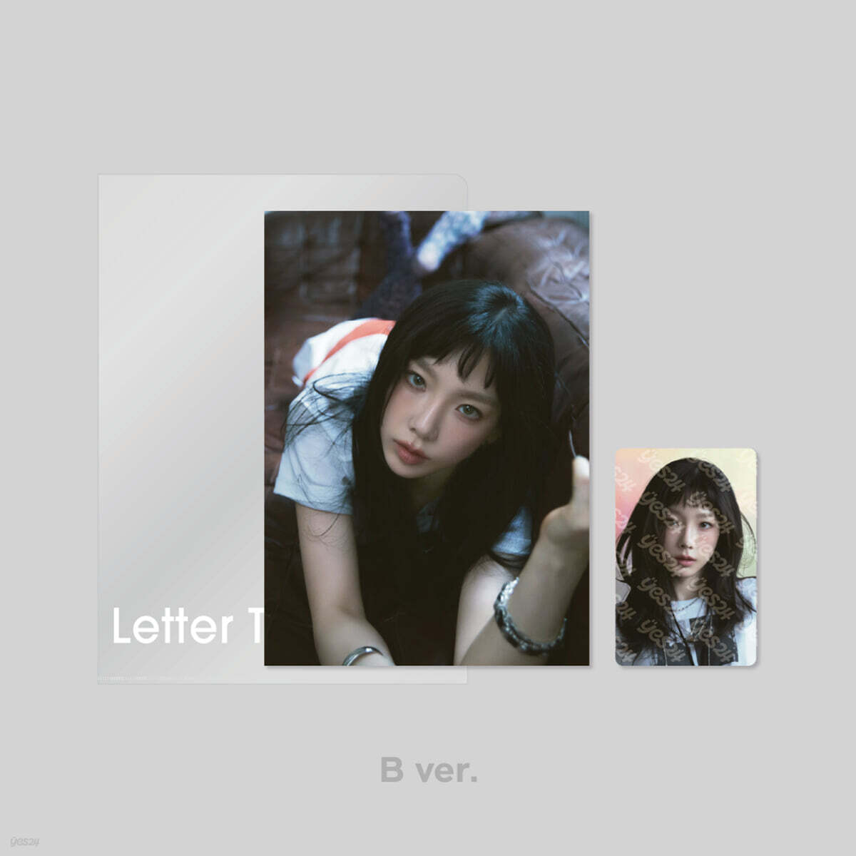 [TAEYEON 'Letter To Myself'] POSTCARD + HOLOGRAM PHOTO CARD SET [B ver ...