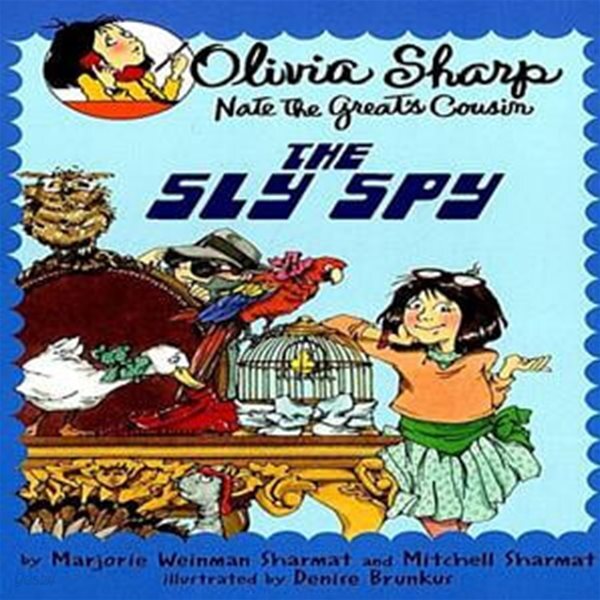 [중고샵] The Sly Spy (Paperback) (Nate The Great's Cousin, Olivia Sharp ...