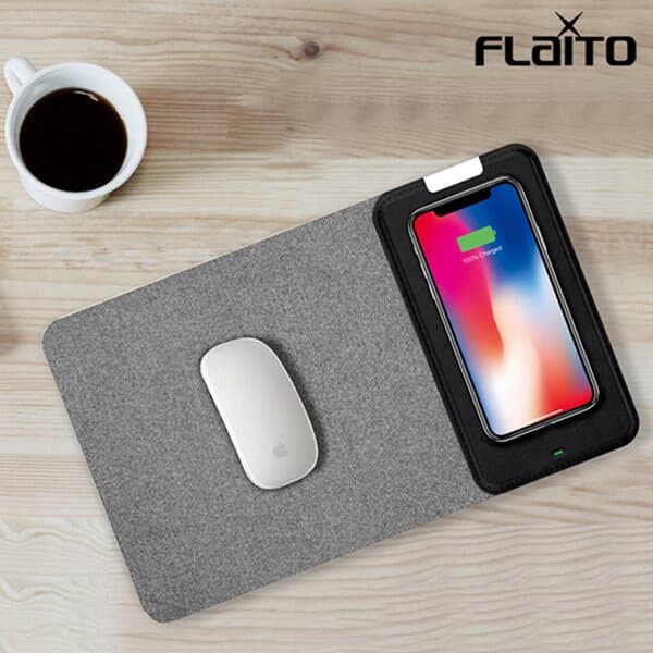 [FLAITO] 플라이토 고속 무선충전 마우스패드 JS-H15M - 예스24