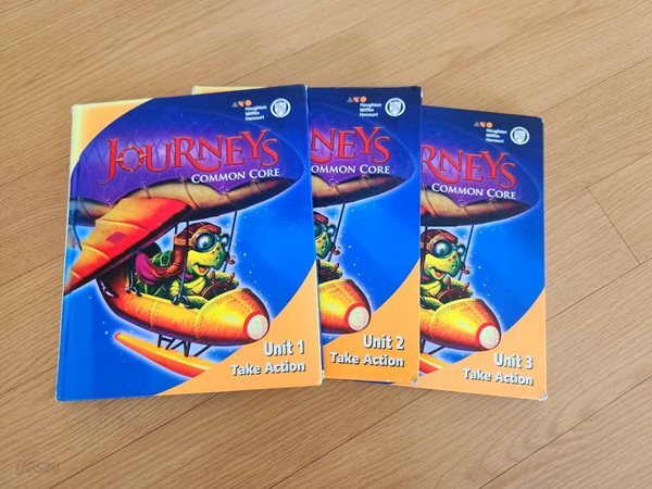 [중고샵] Journeys Common Core / Unit 1~3 Take Action (Hardcover) (본책+CD 1장 ...