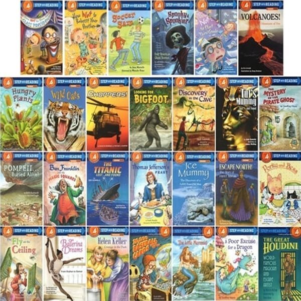 [중고샵] [섀책]Step into Reading 4 스텝인투리딩 4단계 - 예스24