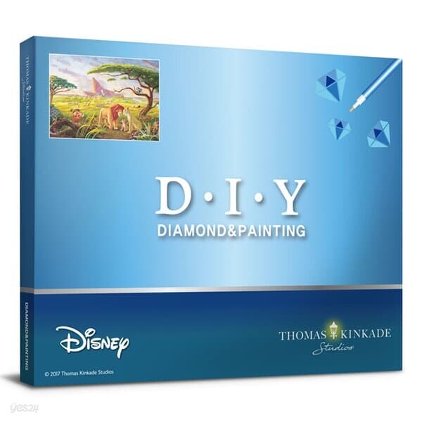 디즈니 킨케이드 보석십자수 DIY 라이온킹 40X50 - 예스24