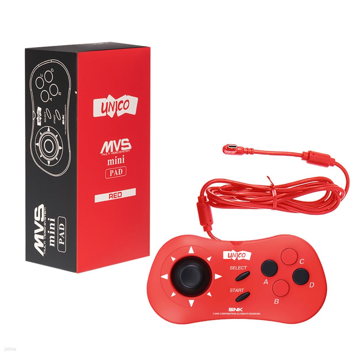 SNK 네오지오 미니 아케이드 게임기 컨트롤러 패드 / NEOGEO MVS mini용 - 예스24