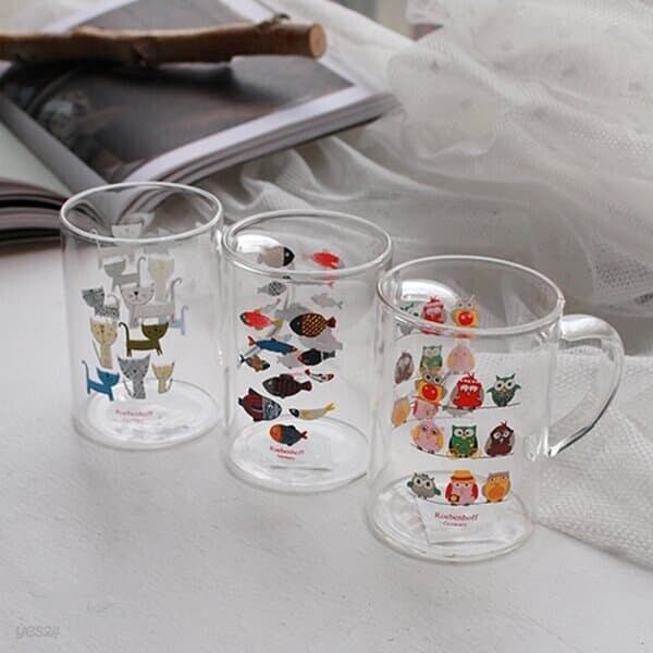 [HEIM] 스칸디아 유리 머그컵 2P set - 예스24