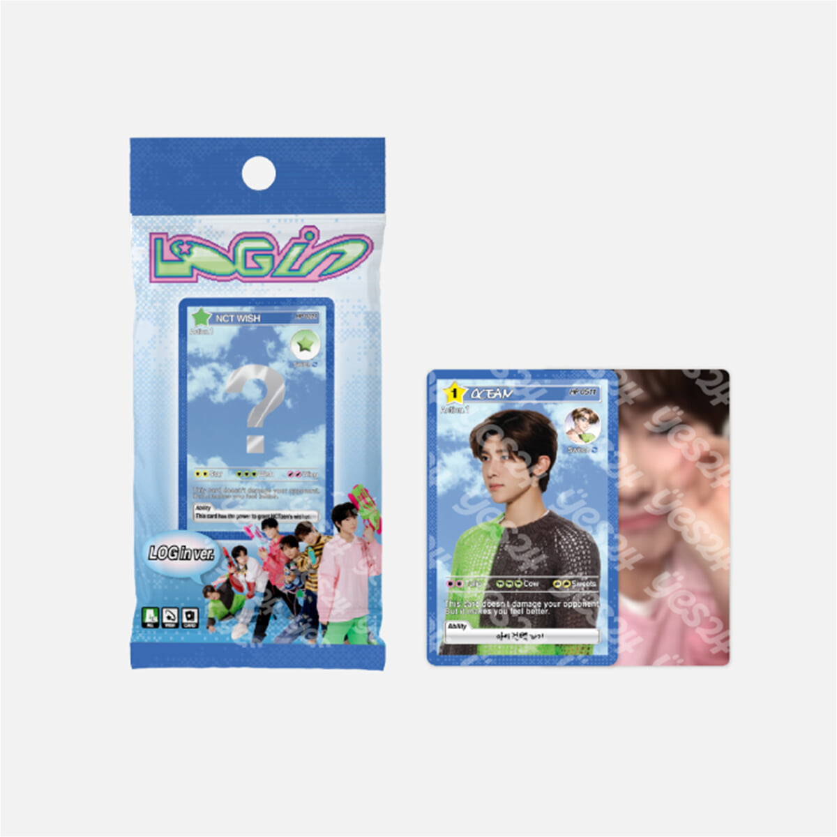 [NCT WISH ASIA TOUR 'LOG in'] RANDOM TRADING CARD [LOG in ver.] - 예스24