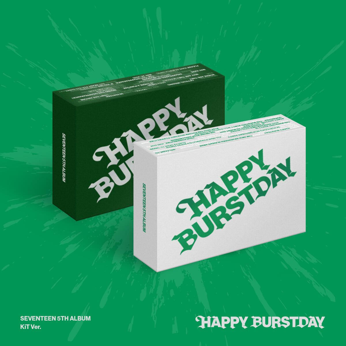 세븐틴 (SEVENTEEN) - SEVENTEEN 5th Album ‘HAPPY BURSTDAY’ [KiT Ver.][2종 SET] - 예스24