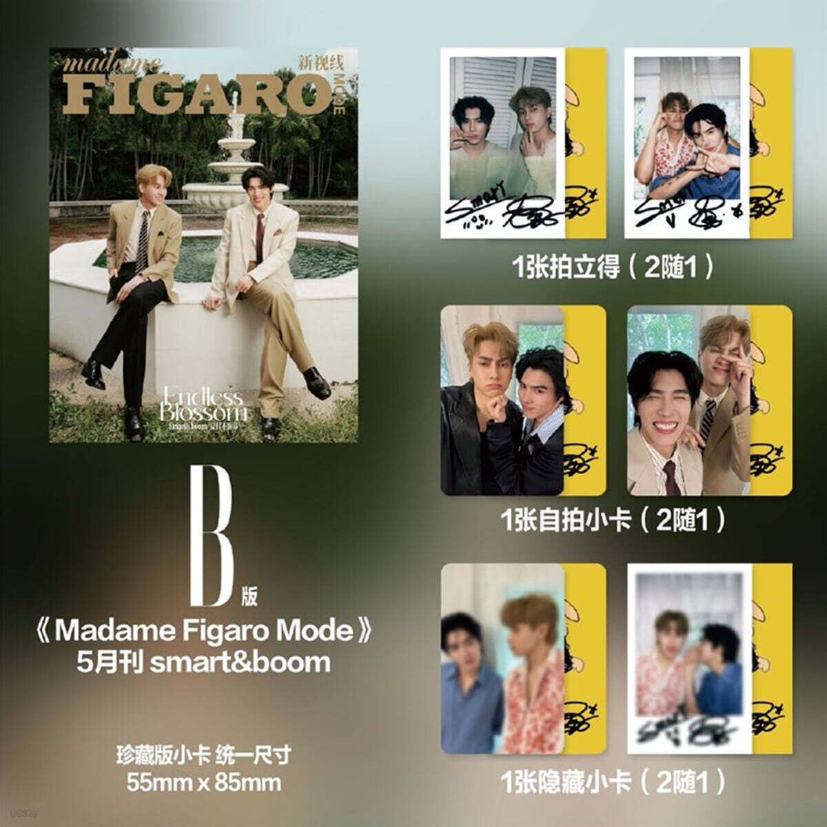 [B형] Madame Figaro Mode 중국 2025년 05월호 : Smart＆Boom 커버 (표지 미정, B형 잡지 ...