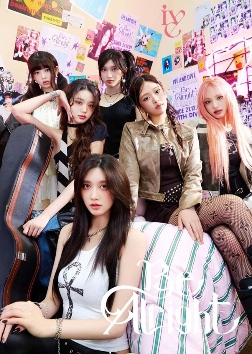 IVE (아이브) - 일본 EP 3집 BE ALRIGHT [초회 생산 한정반 V / CD + 포토북] - 예스24