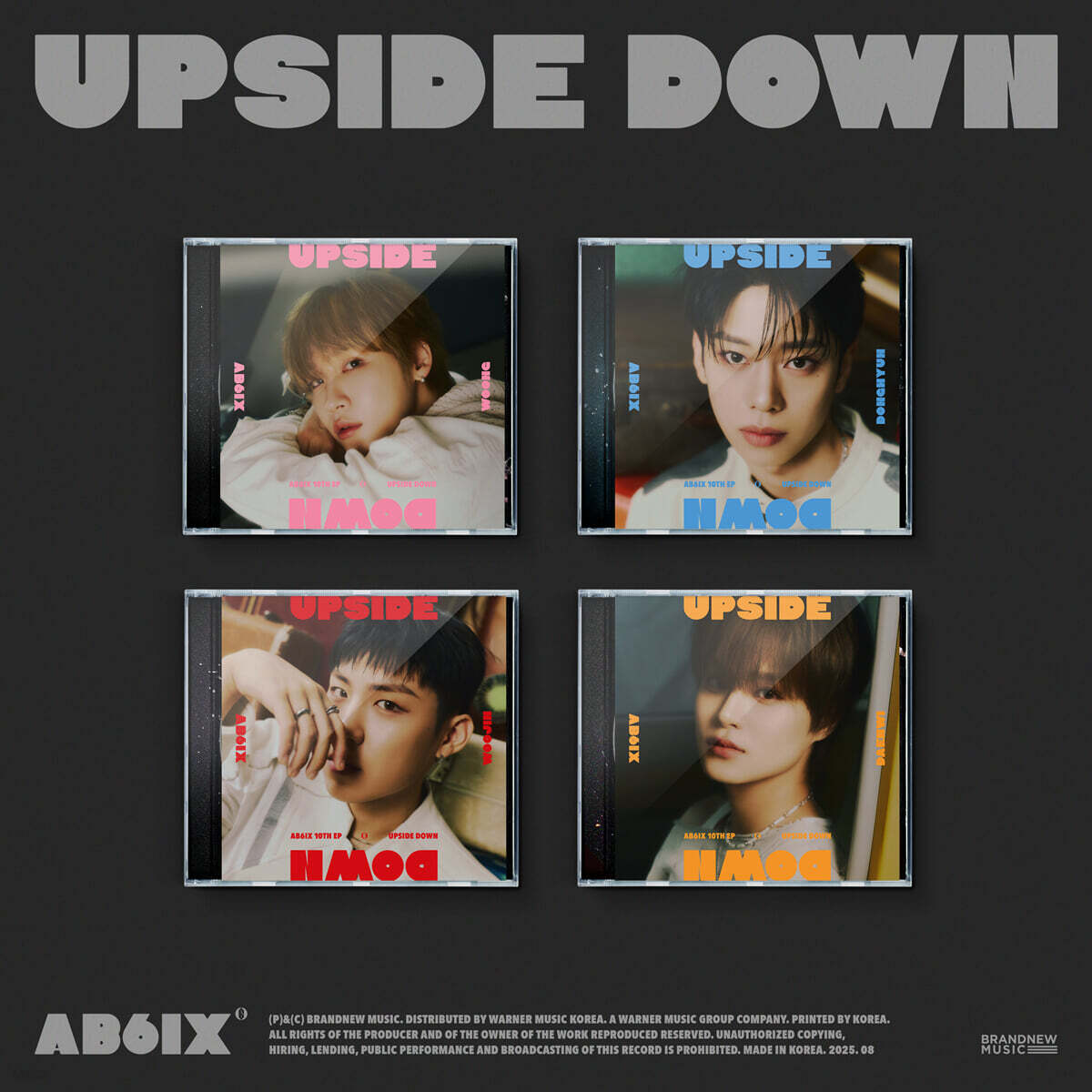 에이비식스 (AB6IX) - 10TH EP : UPSIDE DOWN [JEWEL VER.][4종 중 1종 랜덤발송] - 예스24