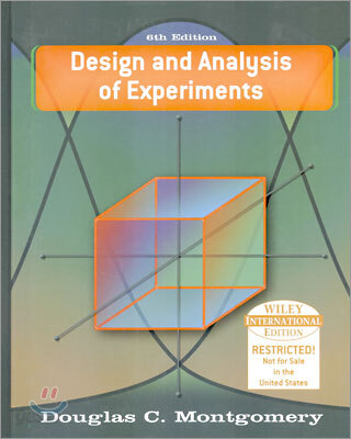 [Montgomery] Design and Analysis of Experiments 6th Edition - 예스24