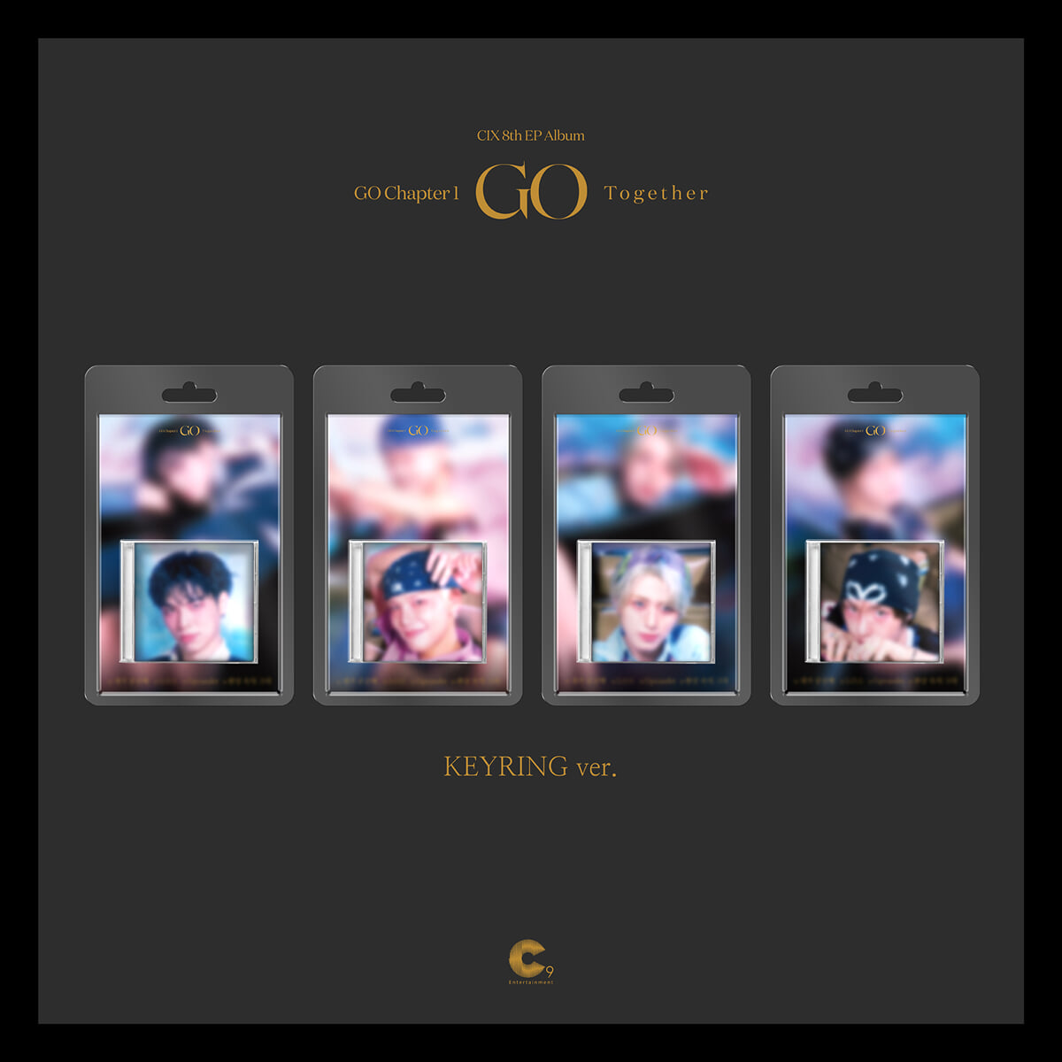 씨아이엑스 (CIX) - 미니앨범 8집 [GO Chapter 1 : GO Together][KEYRING ver.][4종 중 1 ...