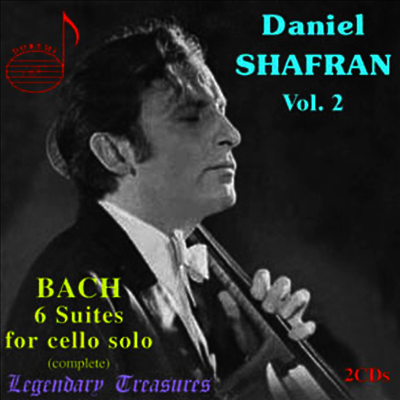 다니엘 샤프란 2집 - 바흐 : 무반주 첼로 조곡 전곡집 (Bach : 6 Suites for Cello solo BWV1007 ...