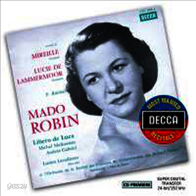 소프라노 마도 로빈 - 구노: 미레유, 도니제티: 람메르무어의 루치아 - 아리아 (Mado Robin sings excerpts ...