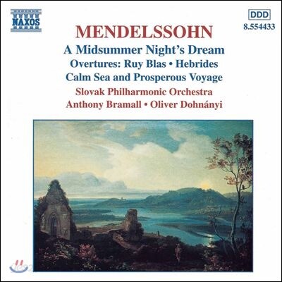 Anthony Bramall 멘델스존: 서곡집 - 한여름밤의 꿈 (Mendelssohn: Overtures - A ...