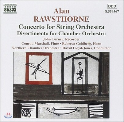 David Lloyd-Jones 로손: 현악 오케스트라 협주곡, 디베르티멘토 (Rawsthorne: Concerto for ...