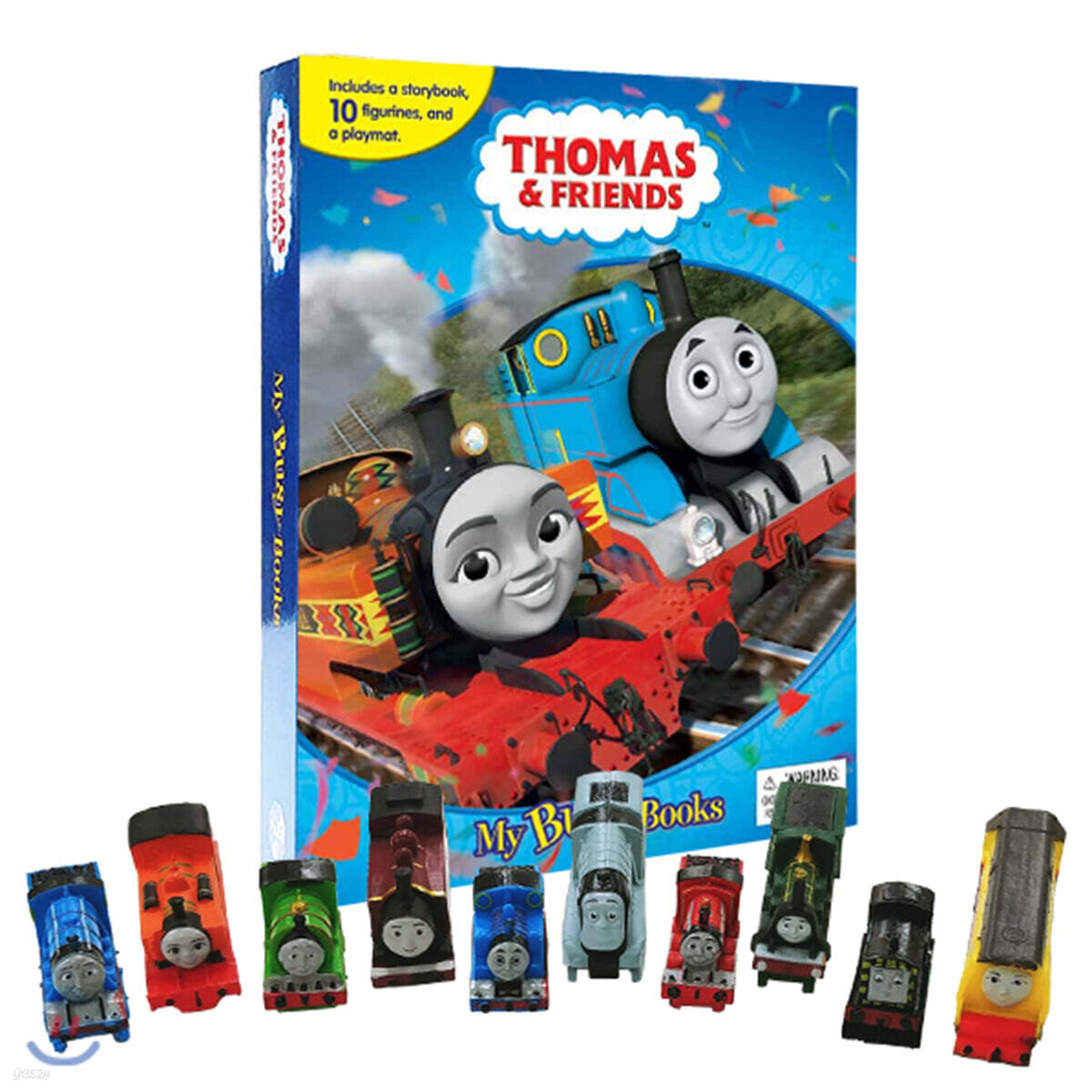 Thomas & Friends #2 My Busy Book 비지북 토마스와 친구들 2 피규어 책 - 예스24