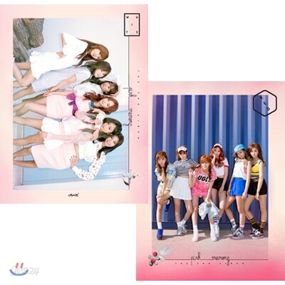 에이핑크 (Apink) 2집 - Pink MEMORY [White Ver.]+[Red Ver.] SET - 예스24