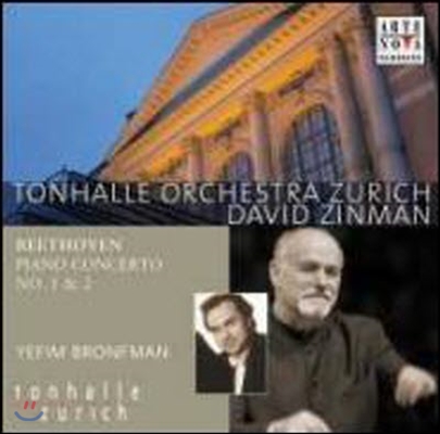 [중고] Yefim Bronfman, David Zinmam / Beethoven : Piano Concerto No.1 Op ...