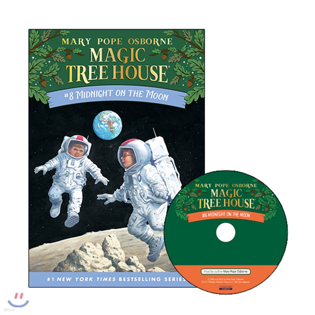 Magic Tree House #8 : Midnight on the Moon (Book + CD) - 예스24