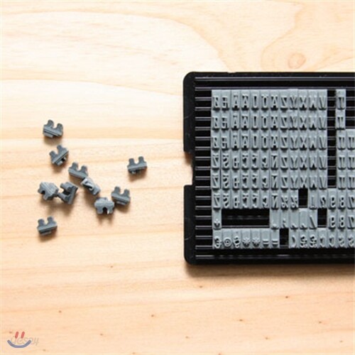 shiny D-I-Y stamp s-623 활자판 3mm(alphabet) - 예스24