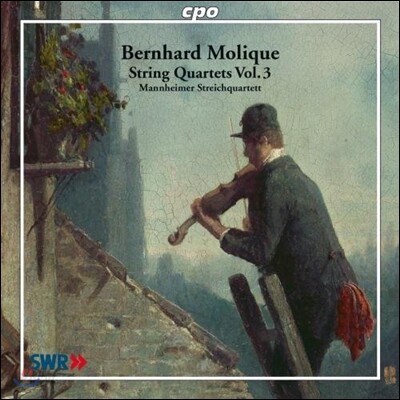 Mannheimer Streichquartett 베른하르트 몰리크: 현악 사중주 3집 - 1번, 3번 (Bernhard ...