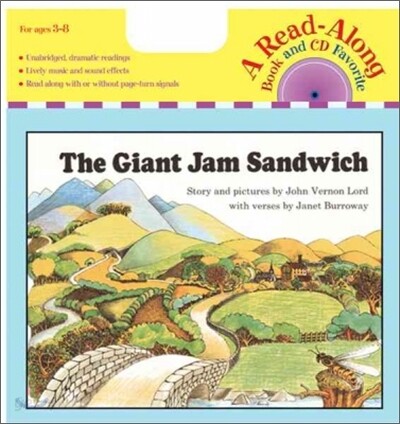 The Giant Jam Sandwich Book & CD [With CD] - 예스24