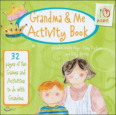 Grandma & Me Activity Book: 32 Pages of Fun Games and Activities to Do ...