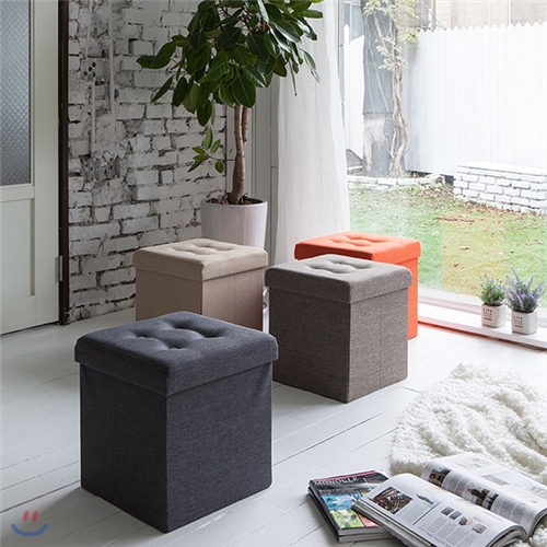 [다니카]폴더스툴(접이식) 패브릭 - 예스24