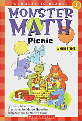 Scholastic Hello Math Reader Level 1 : Monster Math Picnic - 예스24