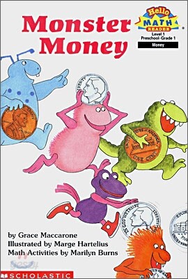 Scholastic Hello Math Reader Level 1 : Monster Money - 예스24