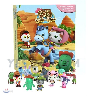 Disney Sheriff Callies Wild West My Busy Book 디즈니 보안관 칼리 비지북 피규어 책 - 예스24