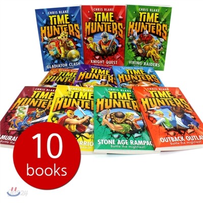 Time Hunters Collection - 10 Books | Chris Blake | HarperCollins - 예스24