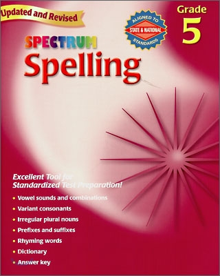 [Spectrum] Spelling, Grade 5 (2007 Edition) - 예스24