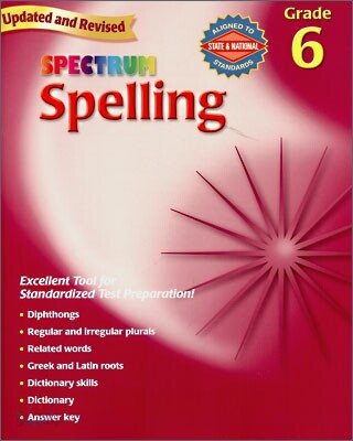 [Spectrum] Spelling, Grade 6 (2007 Edition) - 예스24