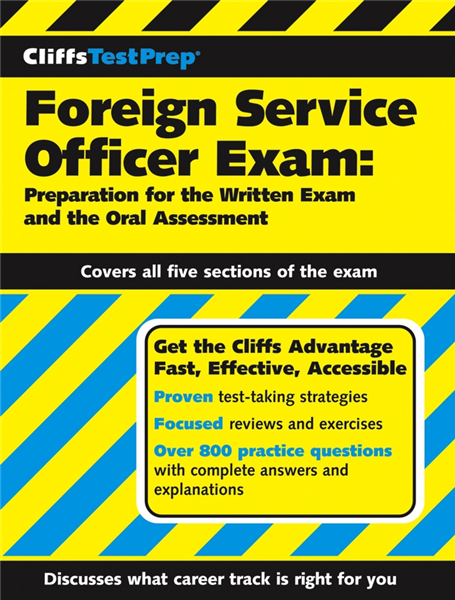 [전자책] CliffsTestPrep Foreign Service Officer Exam - 예스24