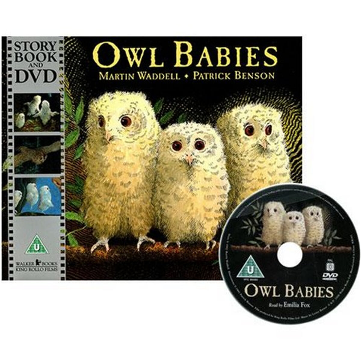 Owl Babies : Story Book and DVD - 예스24