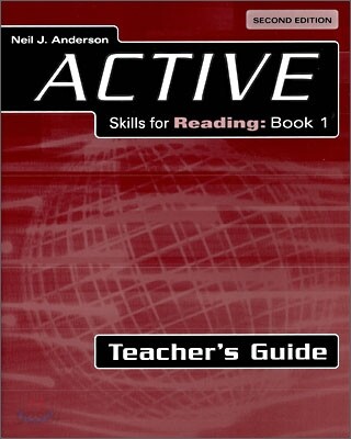Active Skills for Reading 1 : Teacher's Guide, 2/E - 예스24