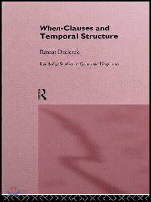When-Clauses and Temporal Structure - 예스24