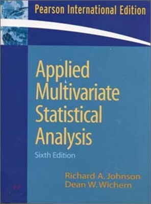 Applied Multivariate Statistical Analysis, 6/E - 예스24