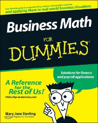 Business Math for Dummies - 예스24
