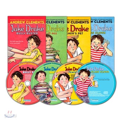 Jake Drake 4종 세트 (Book + CD) | 앤드루 클레먼츠 | Simon & Schuster - 예스24