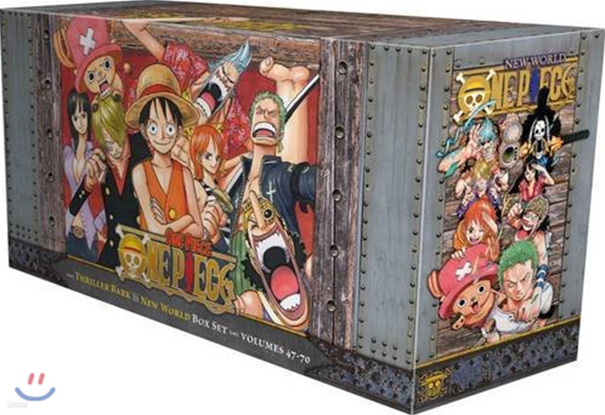 One Piece Box Set 3: Thriller Bark to New World: Volumes 47-70 with ...