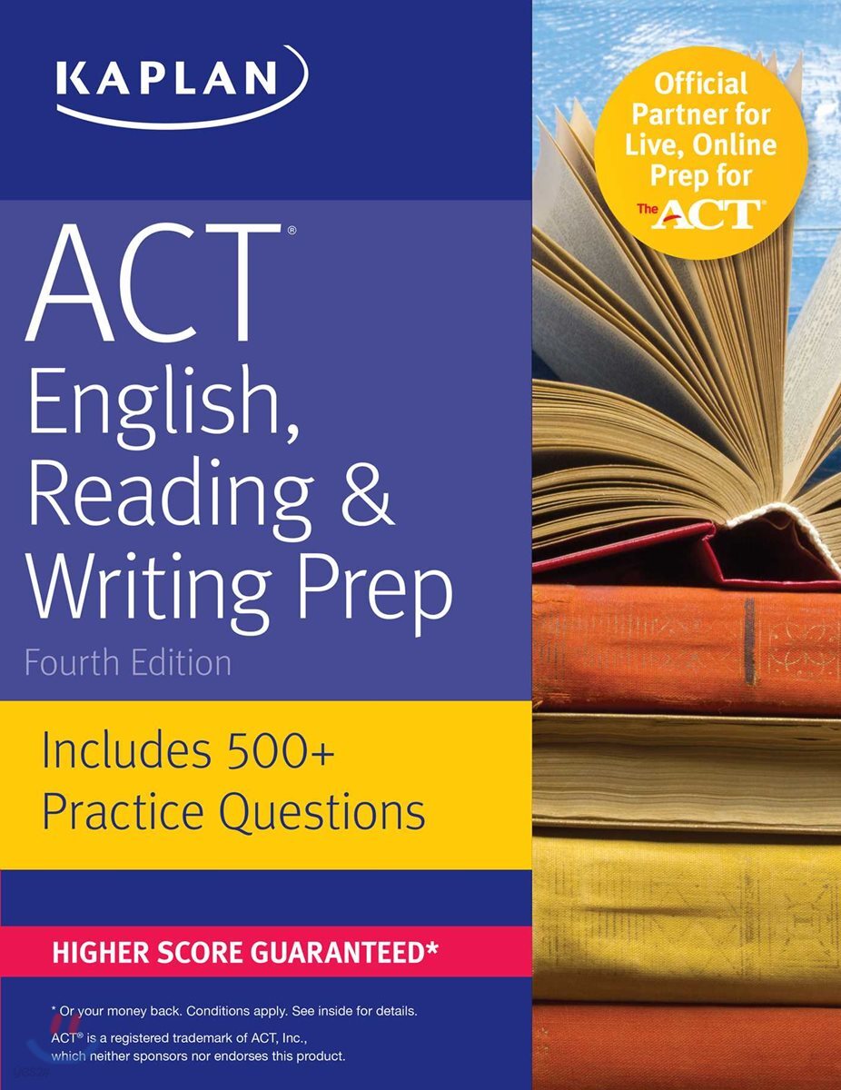 Kaplan ACT English, Reading & Writing Prep - 예스24