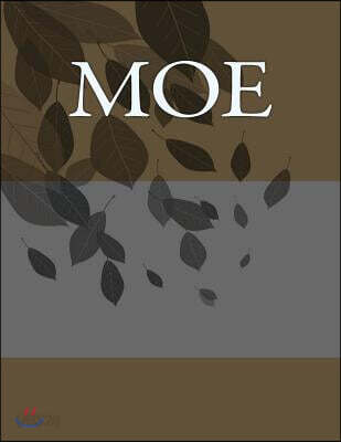 Moe: Personalized Journals - Write In Books - Blank Books You Can Write ...